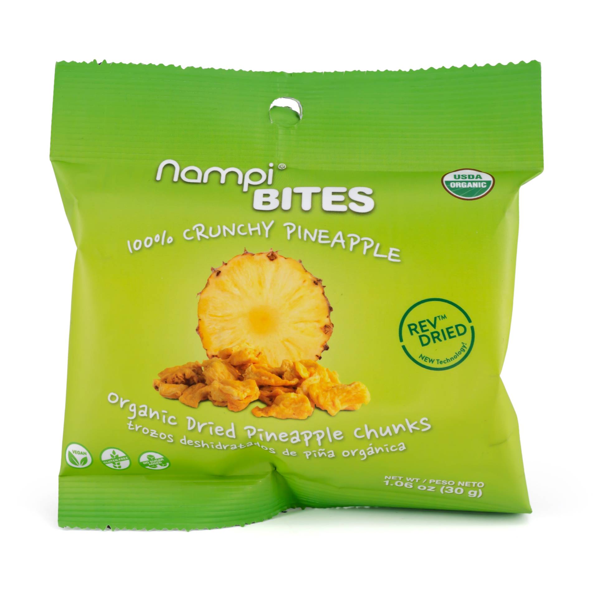 Nampi Snacks De Piña Bites X 30gr. – Payji Perú