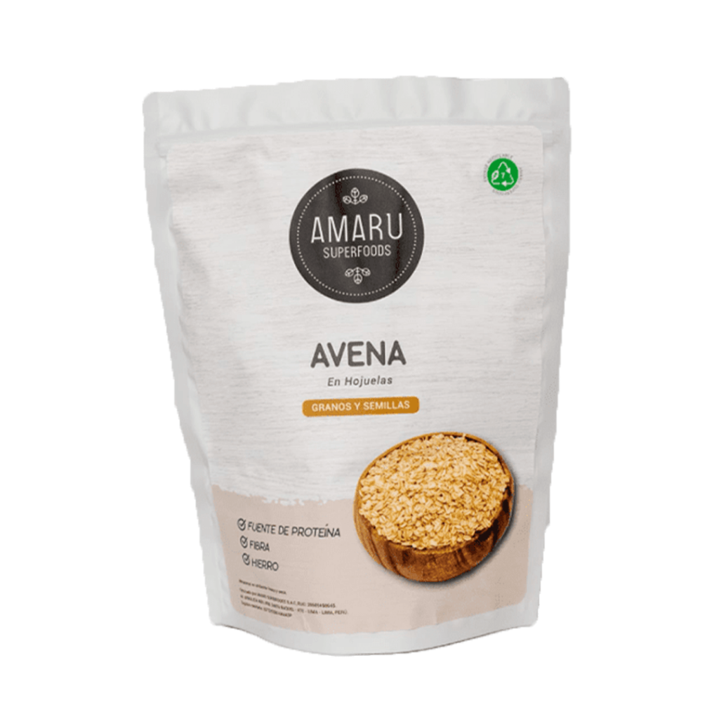 Amaru Superfoods Avena En Hojuelas 500g – Payji Perú