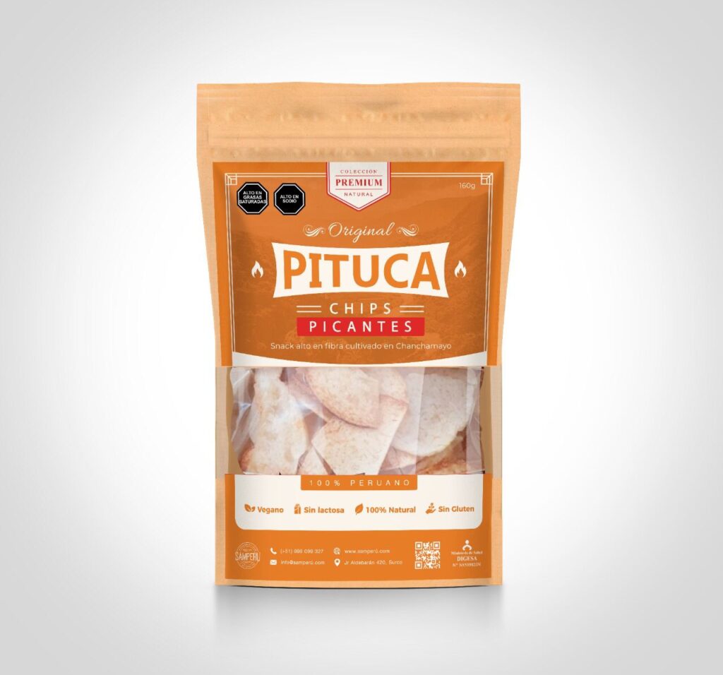 PITUCA CHIPS PICANTE X 160G – Payji Perú